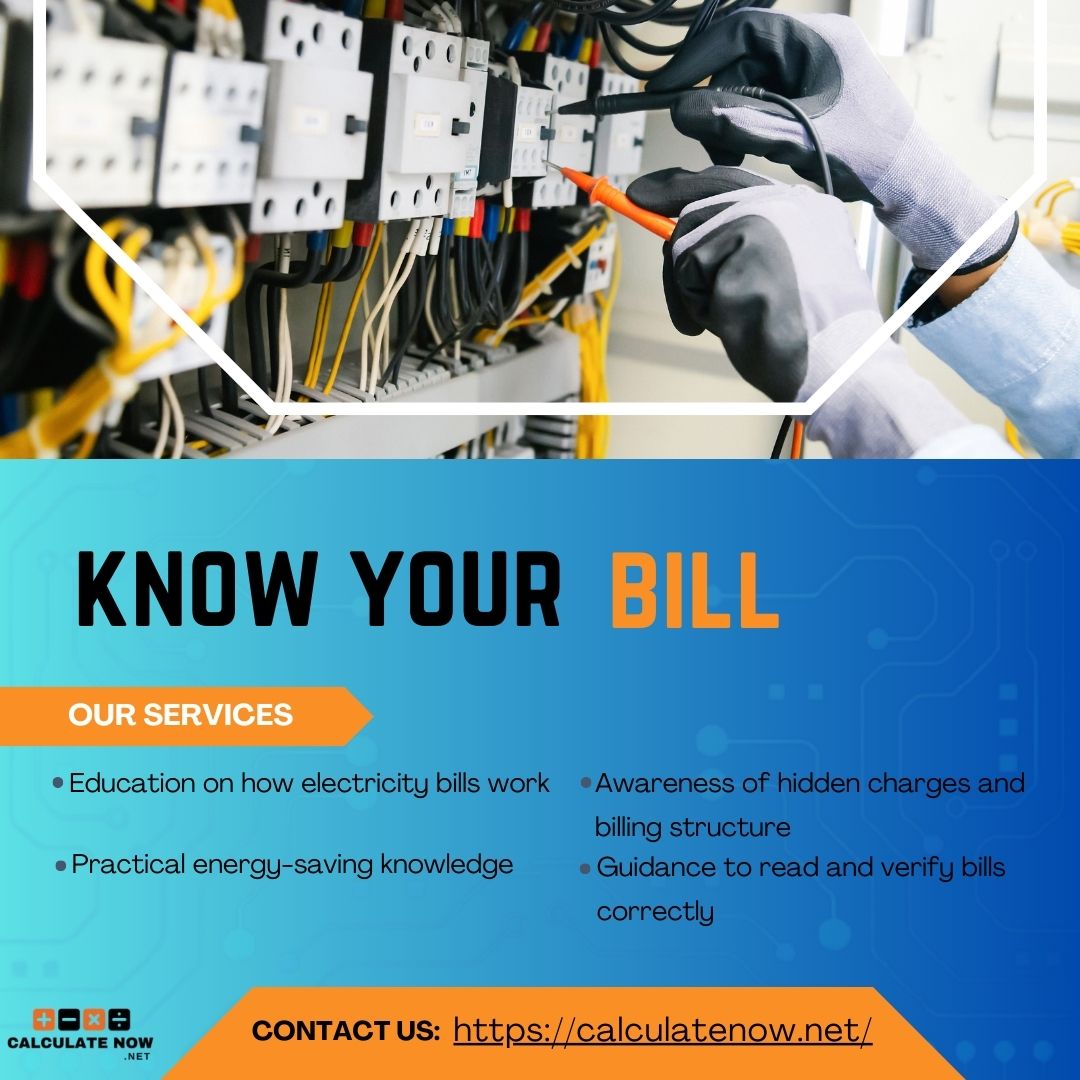 Understand Your Electricity Bill: Charges, Units & Costs